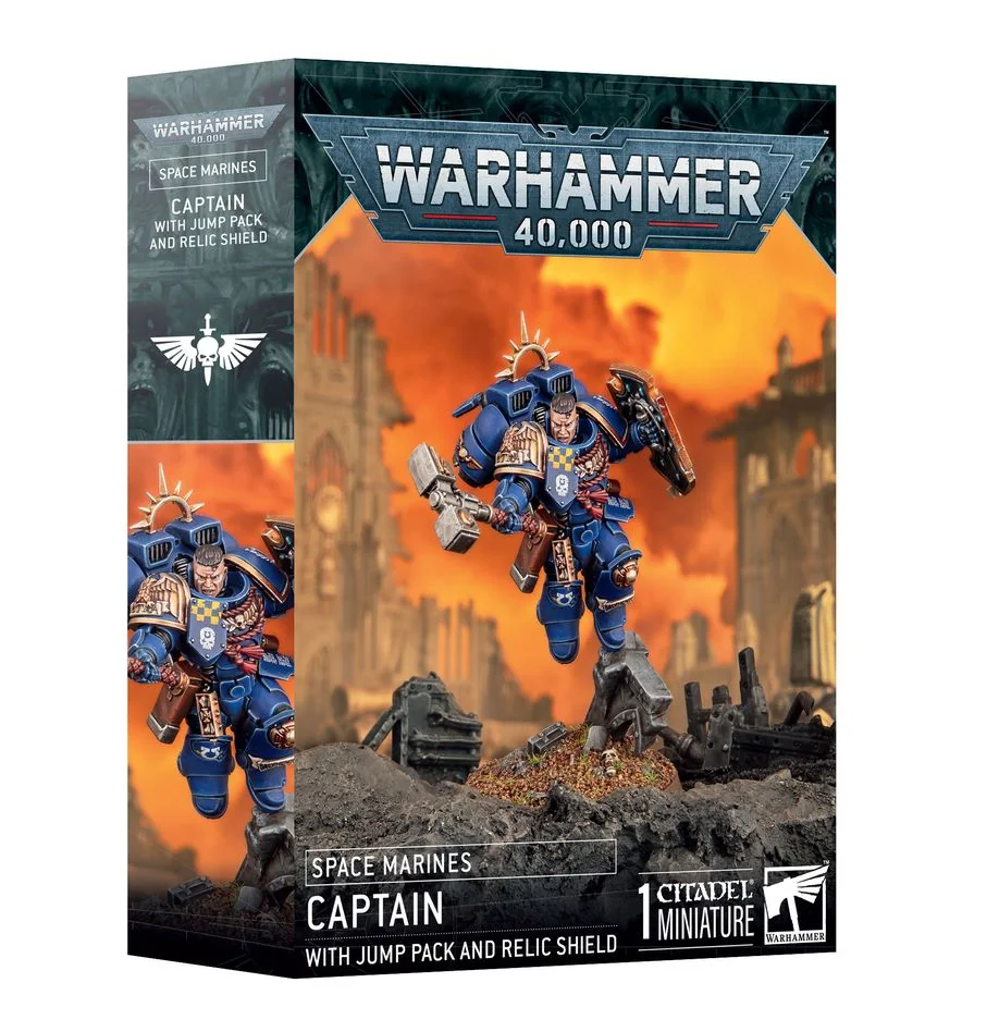 Captain with Jump Pack and Relic Shield - Geek Haven